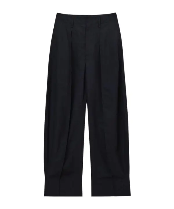 LEMAIRE Pressed Crease Curved-leg Trousers