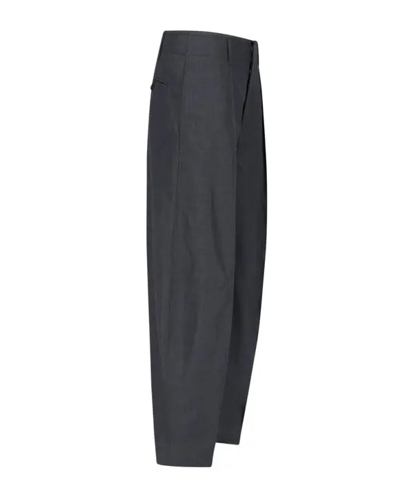 LEMAIRE Pressed Crease Curved-leg Trousers