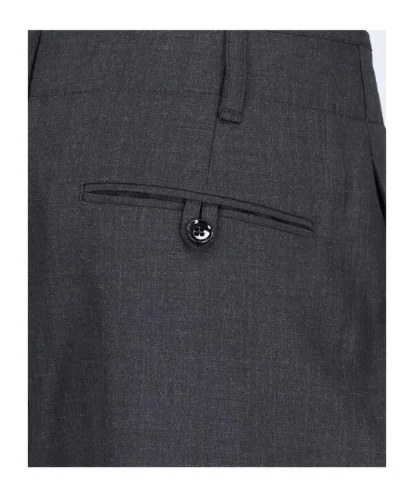 LEMAIRE Pressed Crease Curved-leg Trousers