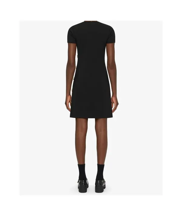 Givenchy V-neck Short-sleeved Mini Dress