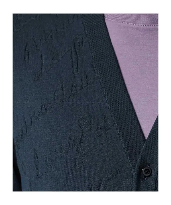 Berluti Long-sleeved Knitted Cardigan
