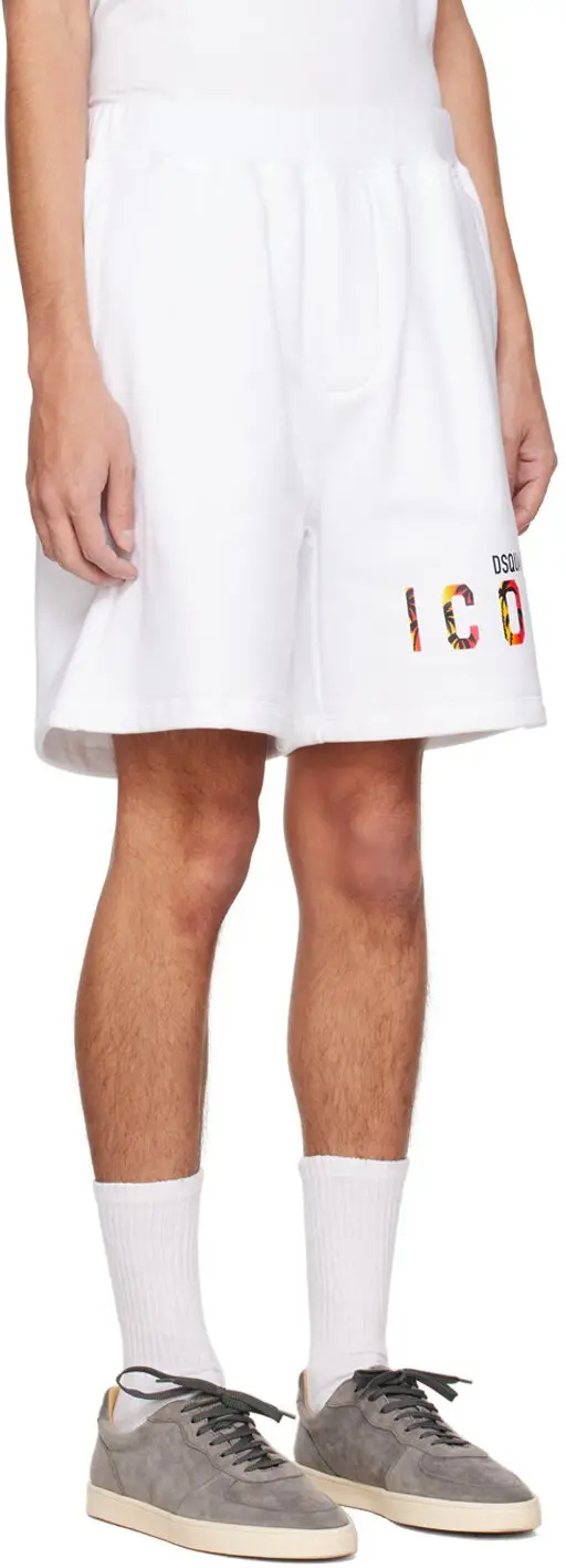 Dsquared2 Logo Printed Shorts