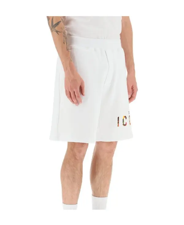 Dsquared2 Logo Printed Shorts