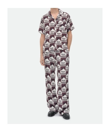 Rhude Moonlight Bordeaux Shirt