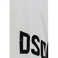Dsquared2 Logo Printed Crewneck T-shirt - White