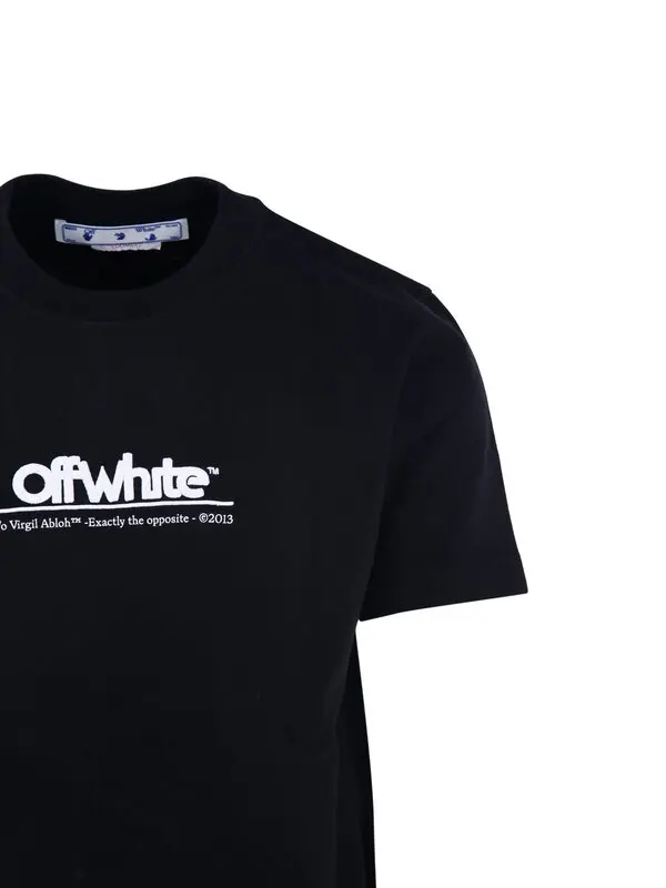 Off-White Logo-embroidered T-shirt