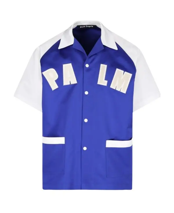 Palm Angels Palm Baseball Bowling Shirt
