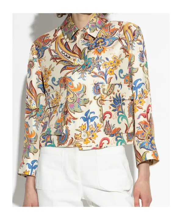 Etro Paisley Printed Jacket