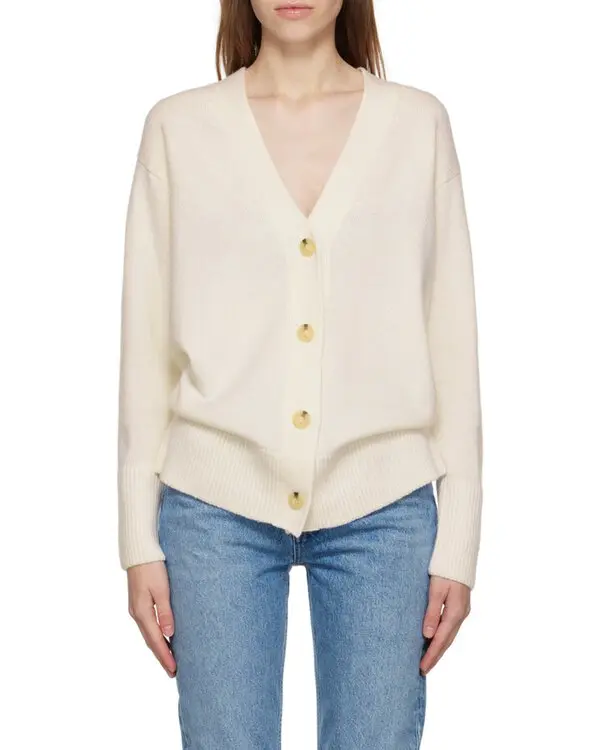 Vince V-neck Ribbed Cardigan