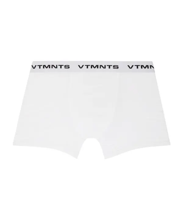 VTMNTS Logo-waistband Boxers - White