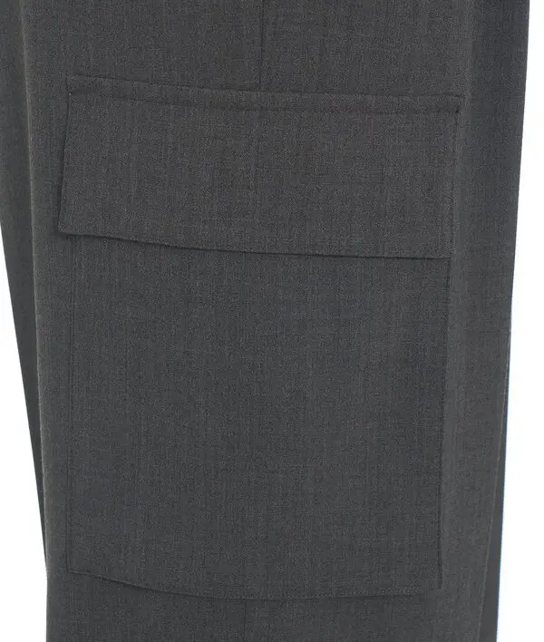 Herno High-waisted Cargo Tailored Trousers