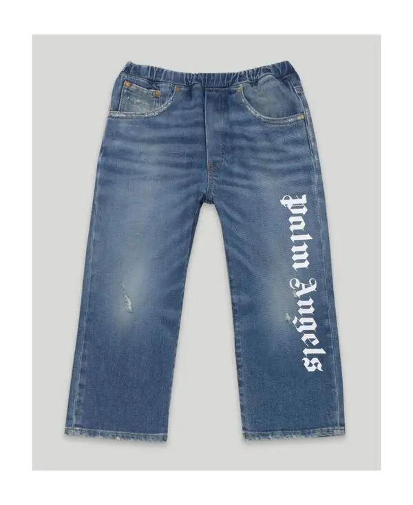 Palm Angels Logo-print Jeans