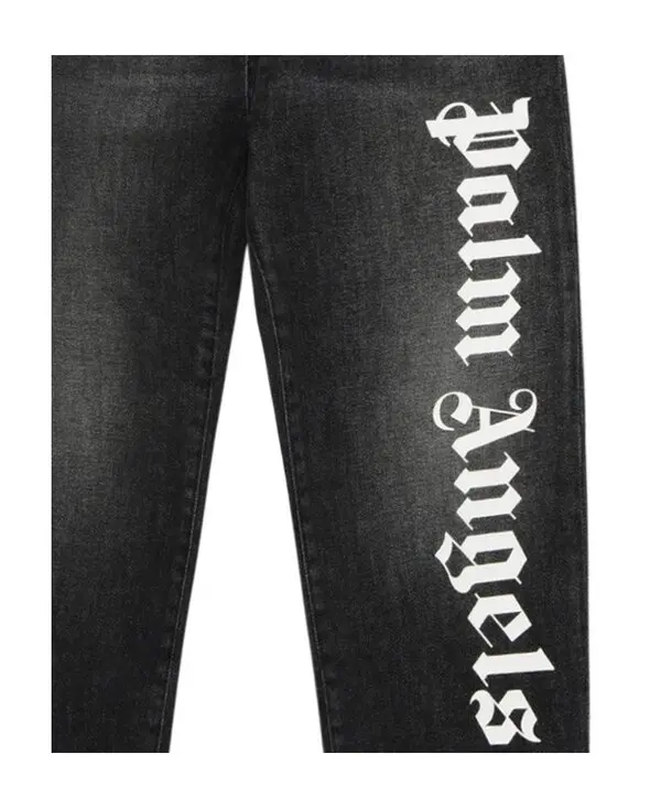 Palm Angels Logo-print Jeans