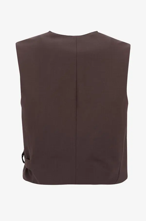 Brunello Cucinelli V-neck Cropped Vest