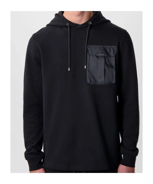 BALR. Long-sleeved Hoodie With Drawstring Hood And Logo Detail