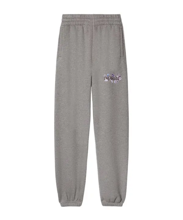 Off-White Logo Printed Mid-rise Pants