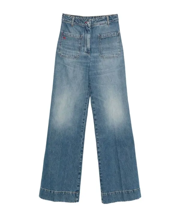 Victoria Beckham Alina Wide-leg Jeans