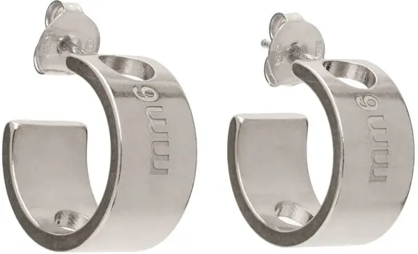MAISON MARGIELA Small Hoop Earrings