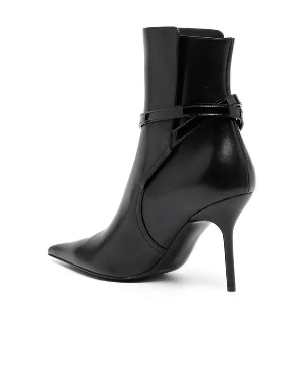 Off-White Zip Tie Stiletto Boots
