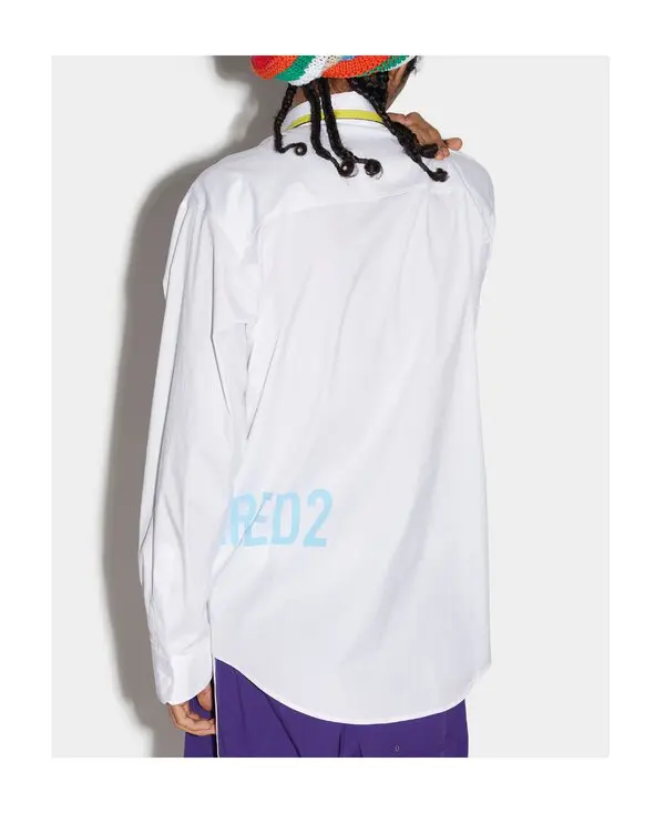 Dsquared2 Logo-print Cotton Shirt