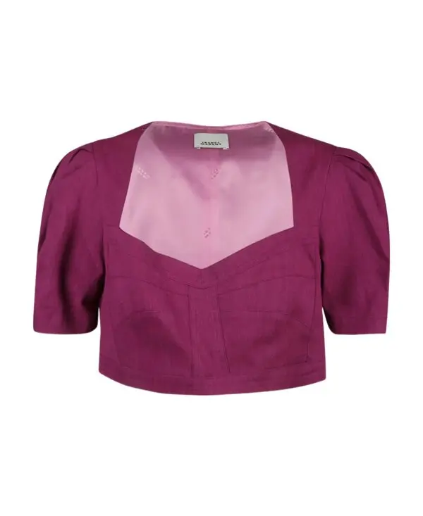Isabel Marant Étoile Cropped Bustier Shirt