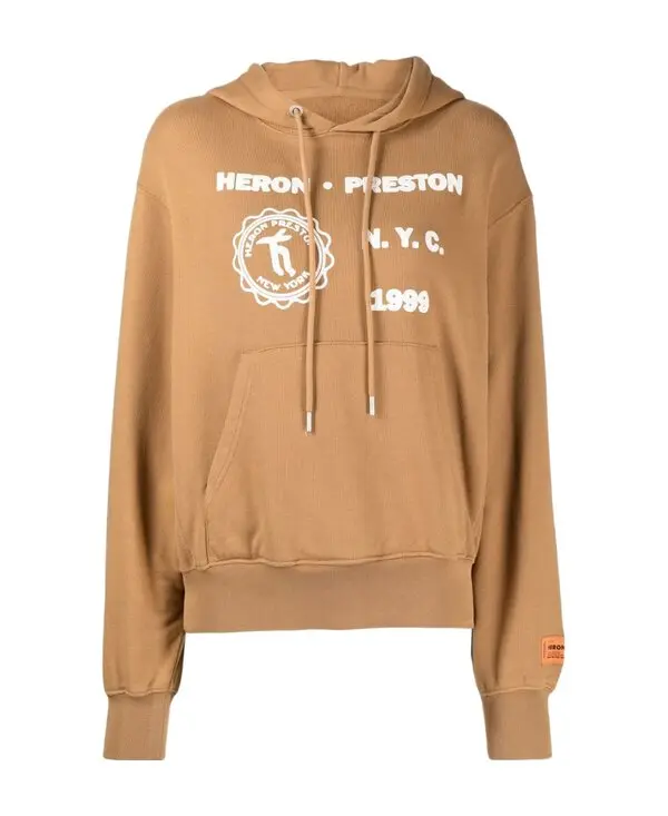 Heron Preston Hooded Hoodie