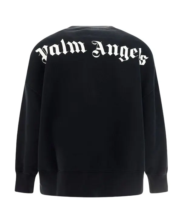 Palm Angels Logo-print Long-sleeve Top