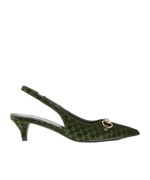 Gucci Slingback Pumps With Horsebit Detail