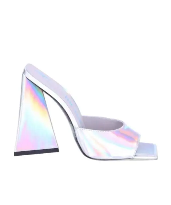 Attico Devon Square Toe Slip-on Mules