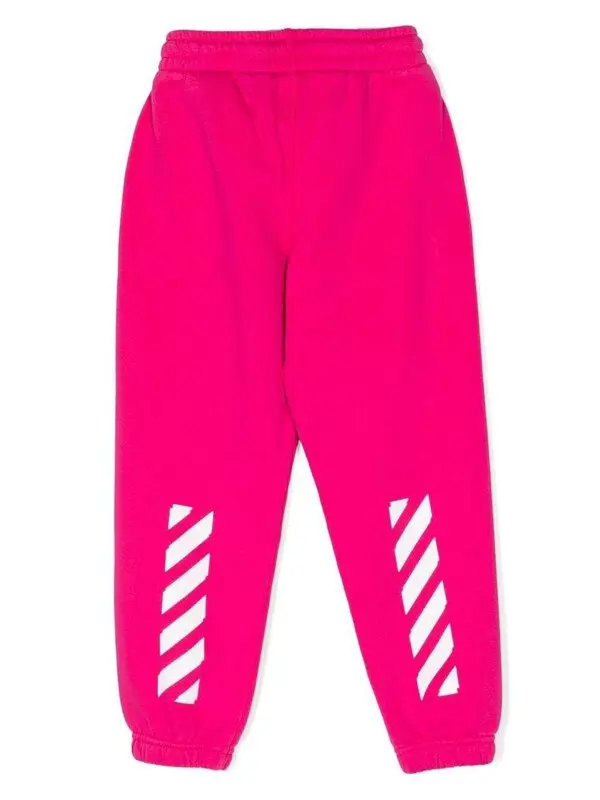 Off-White Graphic-stripe Track Pants