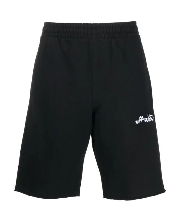 Off-White Script Logo Track Shorts