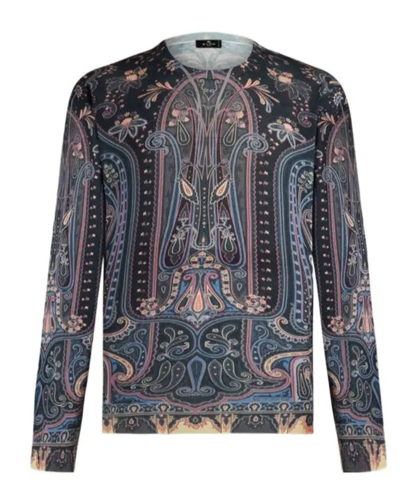 Etro Sweater With Paisley Print
