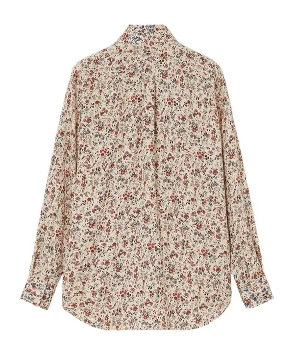Loro Piana Thea Floral Print Shirt