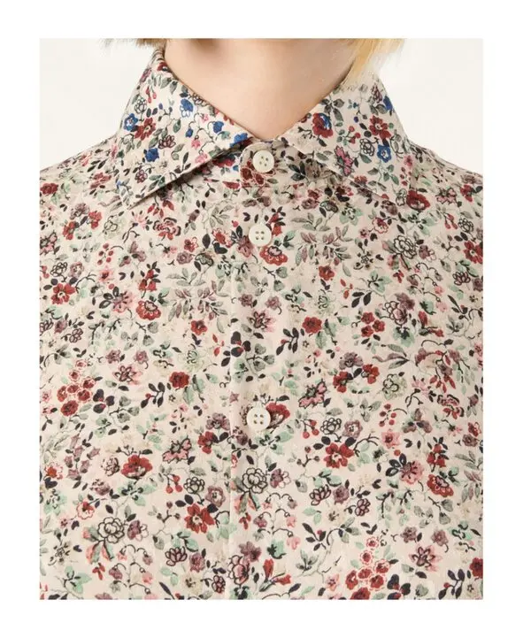 Loro Piana Thea Floral Print Shirt