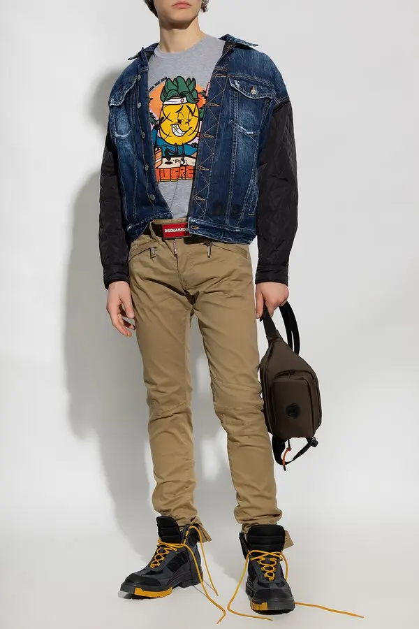 Dsquared2 Graphic Printed Crewneck T-shirt