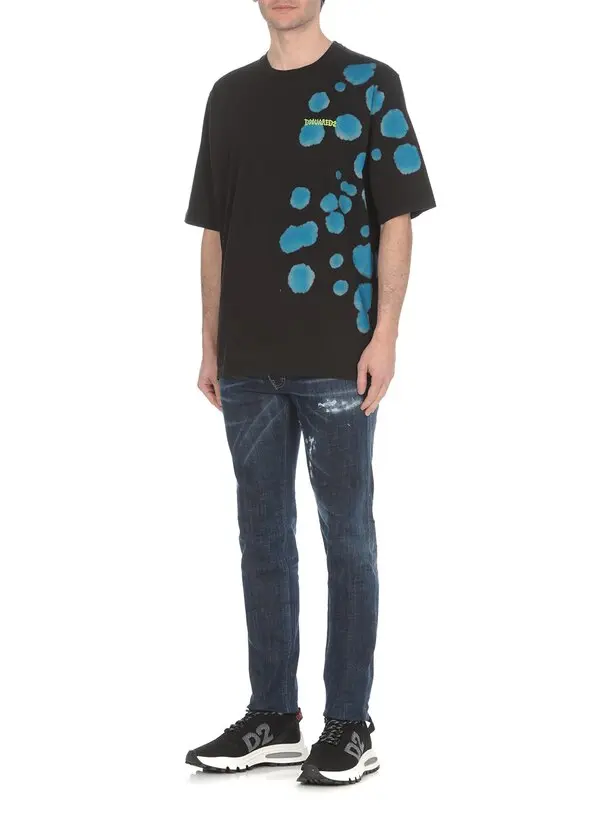 Dsquared2 Logo Printed Crewneck T-shirt