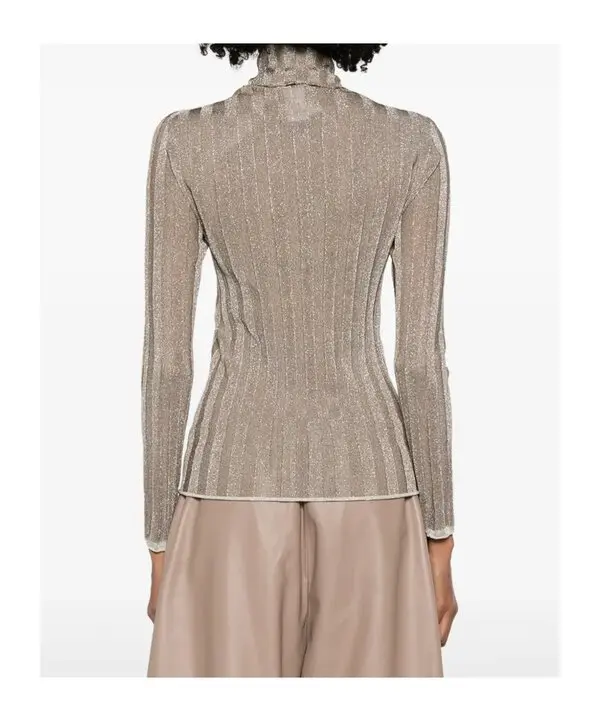Fabiana Filippi Lurex Turtleneck Sweater