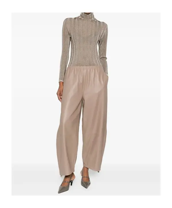 Fabiana Filippi Lurex Turtleneck Sweater