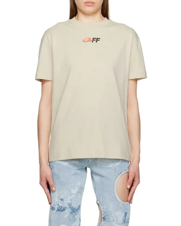 Off-White Graphic-print Cotton T-shirt