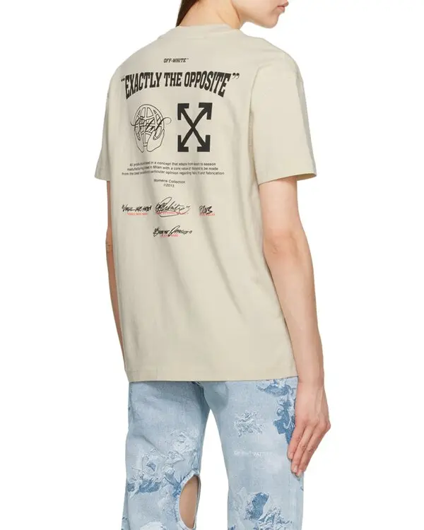 Off-White Graphic-print Cotton T-shirt