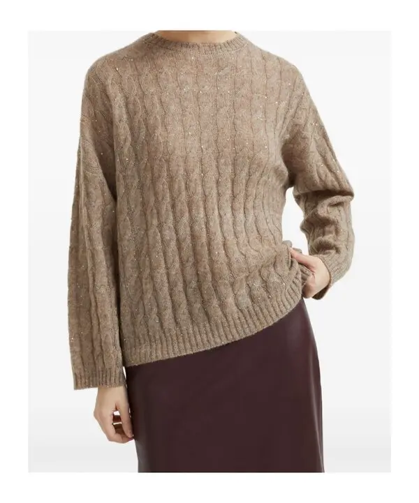 Brunello Cucinelli Long Sleeve Sweater