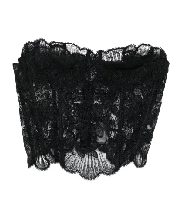Ermanno Scervino Lace Corset Top