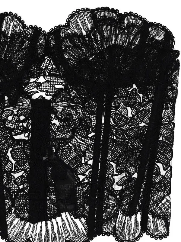 Ermanno Scervino Lace Corset Top