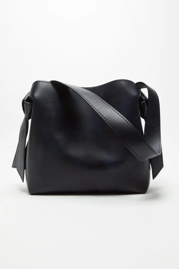 Acne Studios Knot-detail Leather Shoulder Bag