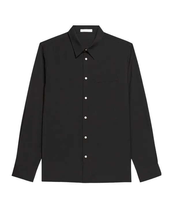 Helmut Lang Wool Classic Shirt - Black