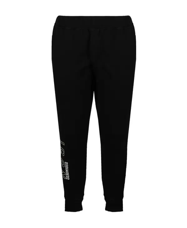 Dsquared2 Icon Logo Printed Tapered Pants
