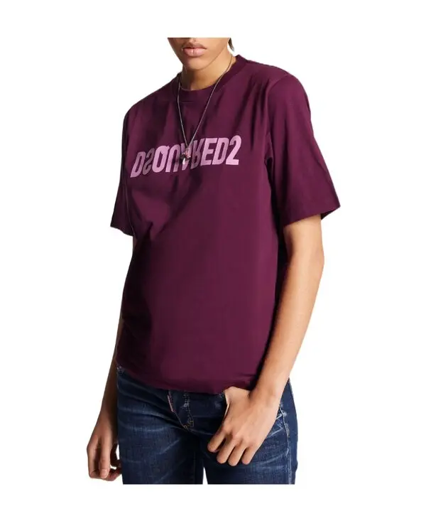 Dsquared2 Reverse Logo" Short Sleeve T-shirt