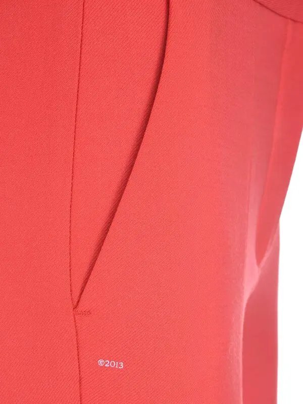 Off-White Mid-rise Flared Trousers