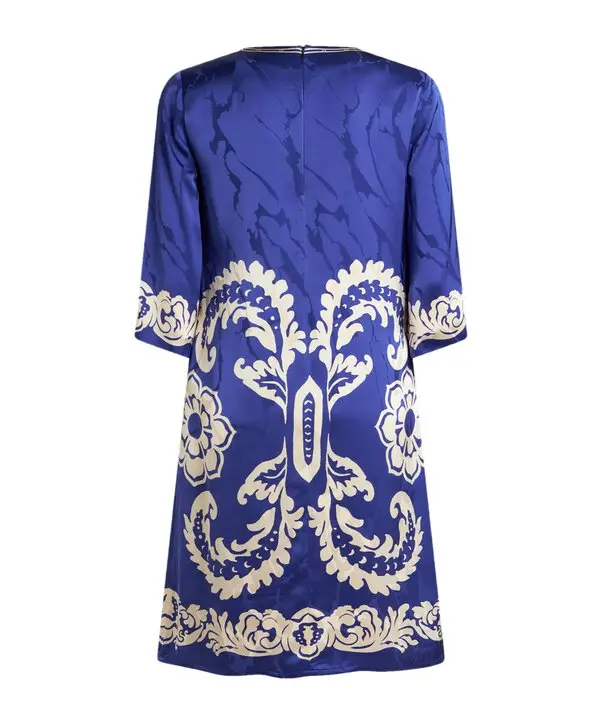 Etro Paisley Printed Crewneck Dress