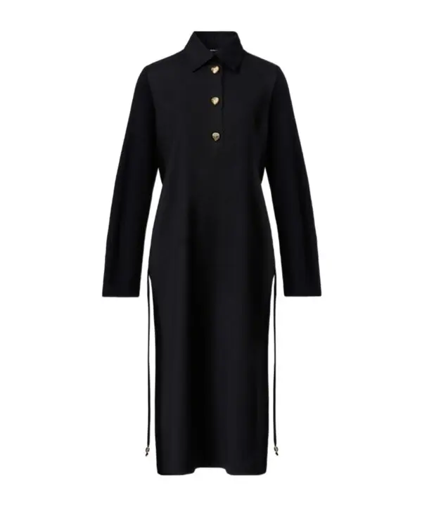Fabiana Filippi Long-sleeved Midi Dress
